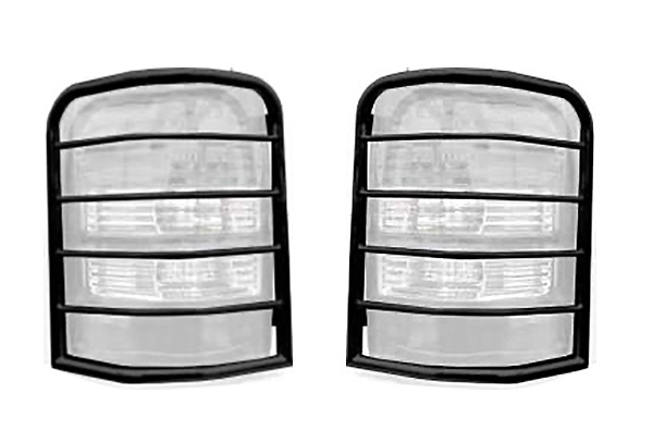 Tail Light Guards - Black Horse 7JP406A