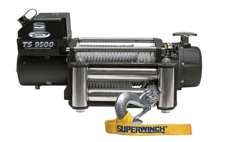 Tiger Shark Series 9,500 lbs. Winch - Superwinch 1595200