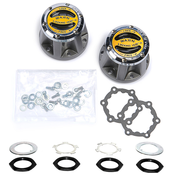 1998-2001 Toyota Hilux Warn Premium Manual Hubs - Warn 28761/29918