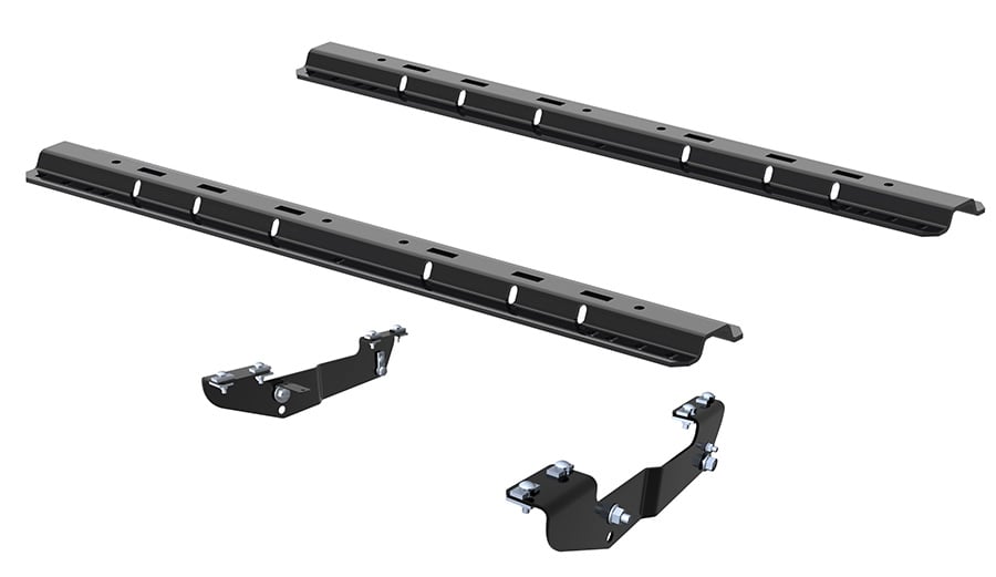 Fifth Wheel Hitch Bracket & Base Rail Kit - Curt 16418/16104
