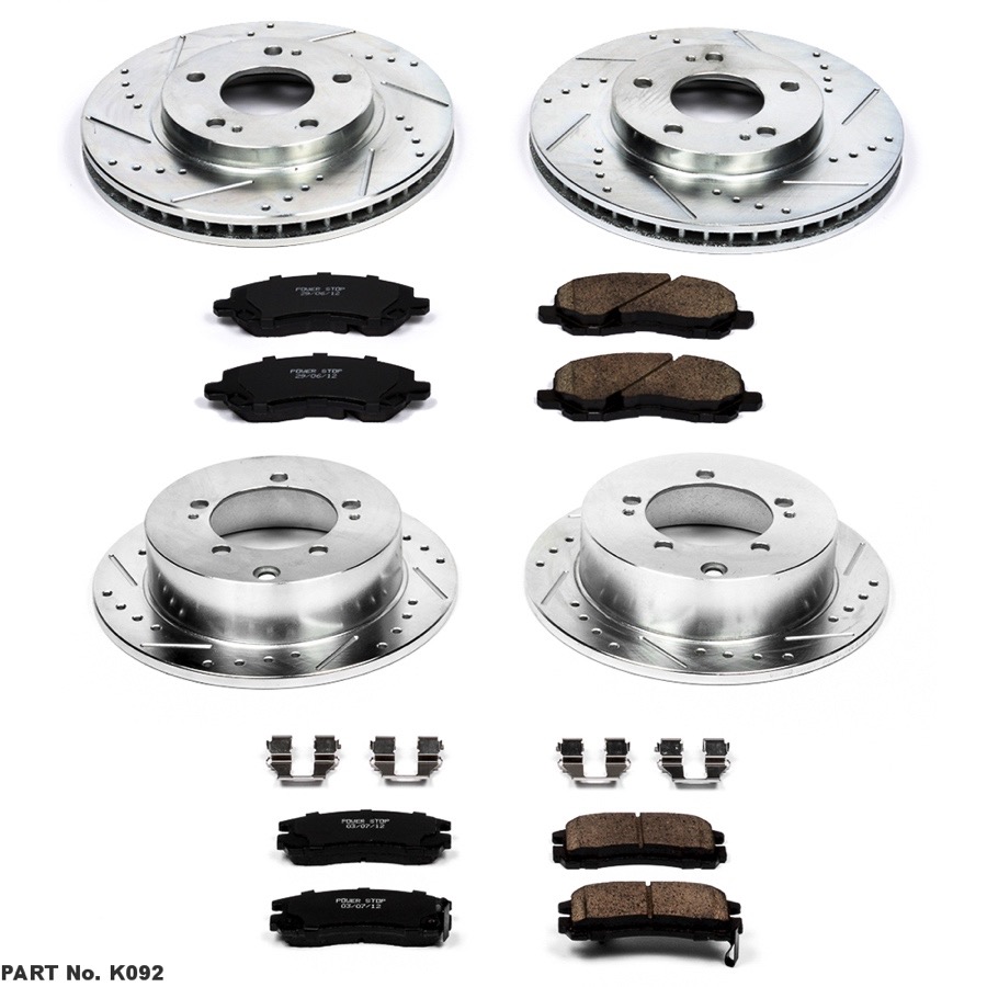 Z23 Evolution Sport Performance Brake Kit - Power Stop K092