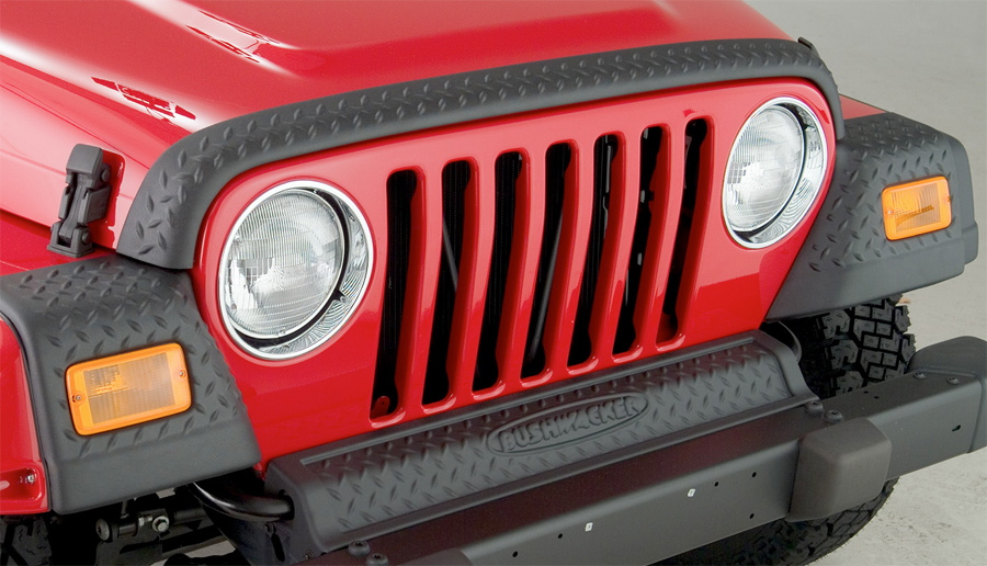 Trail Armor Hood Stone Guard - Bushwacker 14005