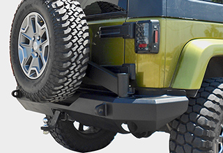 2007-2018 Jeep Wrangler Steelcraft Jeep Rear Bumper - Steelcraft 65-92500